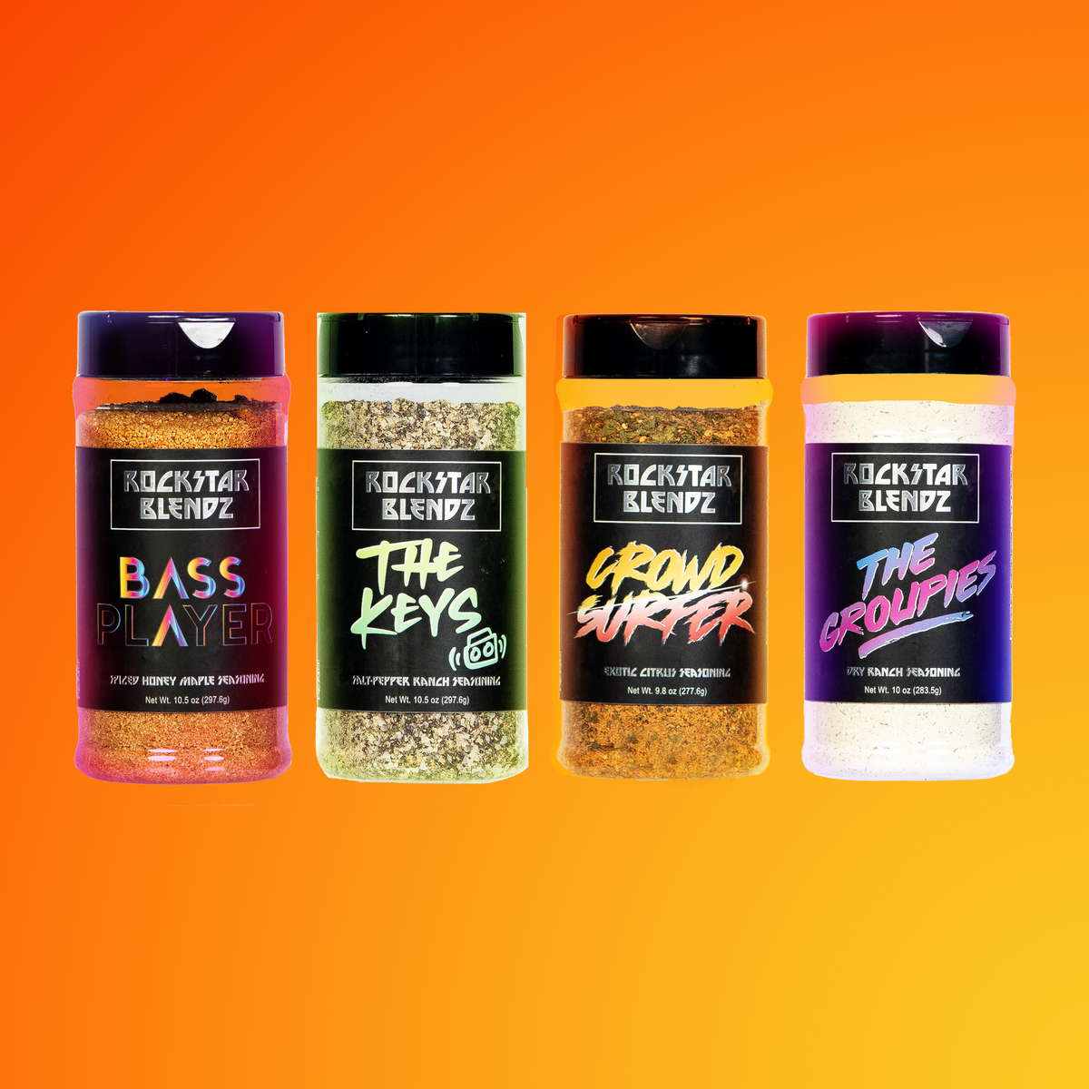 Rockstar Blendz Seasonings - Rockstar Kitchen