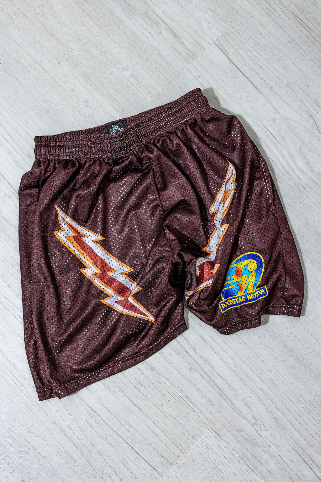 Mesh Rockstar Nation Energy Shorts - Rockstar Kitchen